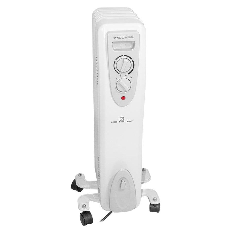 1000w Oil Filled Radiator - 5 fin - LightHouse – Hydro Gro UK