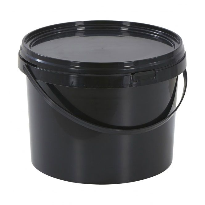 Black Bucket with Lid – Hydro Gro UK