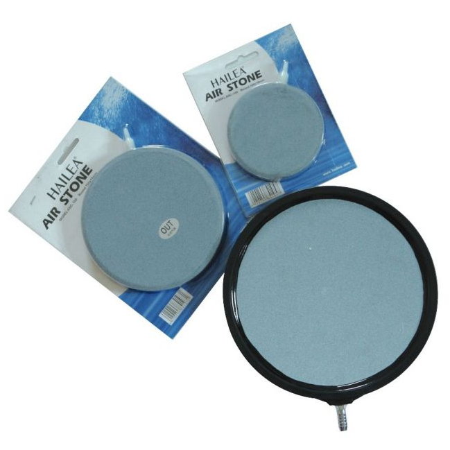 Round Flat Ceramic Air Stones - Hailea – Hydro Gro UK
