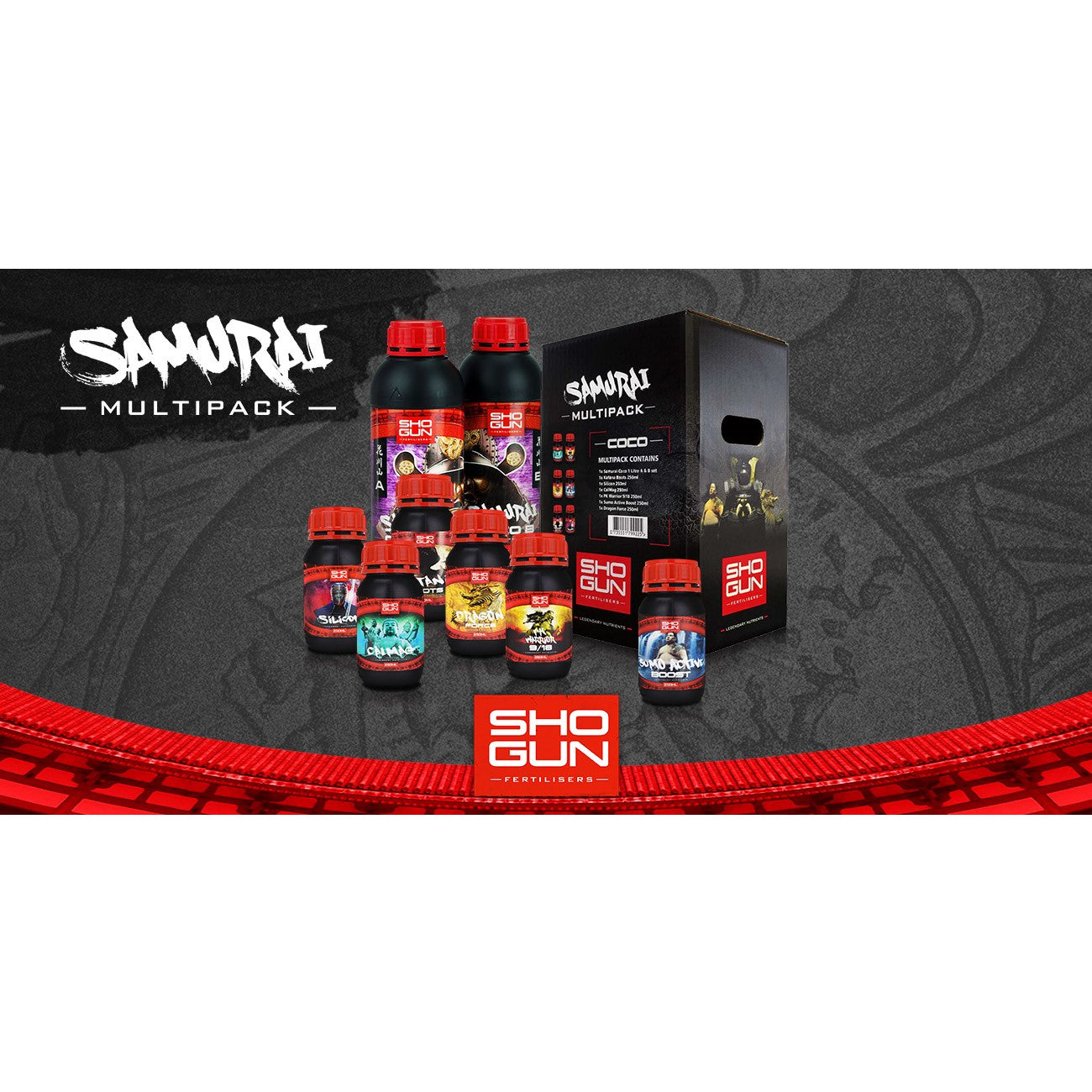 Samurai Coco Multipack - Shogun – Hydro Gro UK